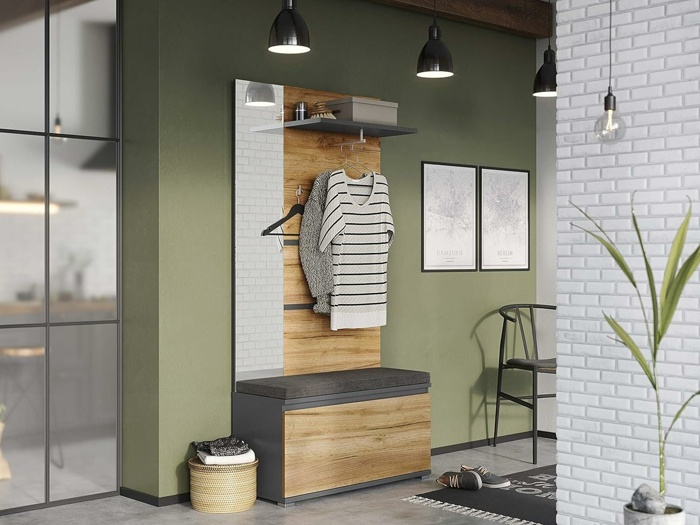 Set de hol Sacramento 251 - Mobilier hol | Mobilier.ro